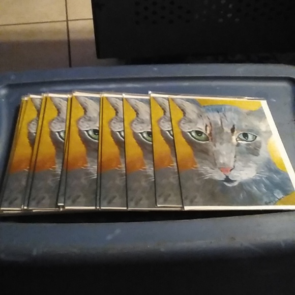 Amazing Critter products | Other | Set Of 2 Mira Cat Cards With ...